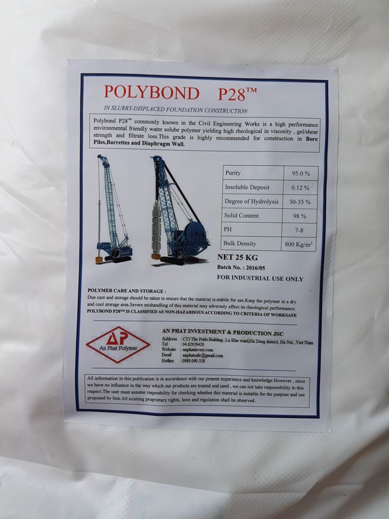 POLYMER POLYBOND P28 | Bentonite